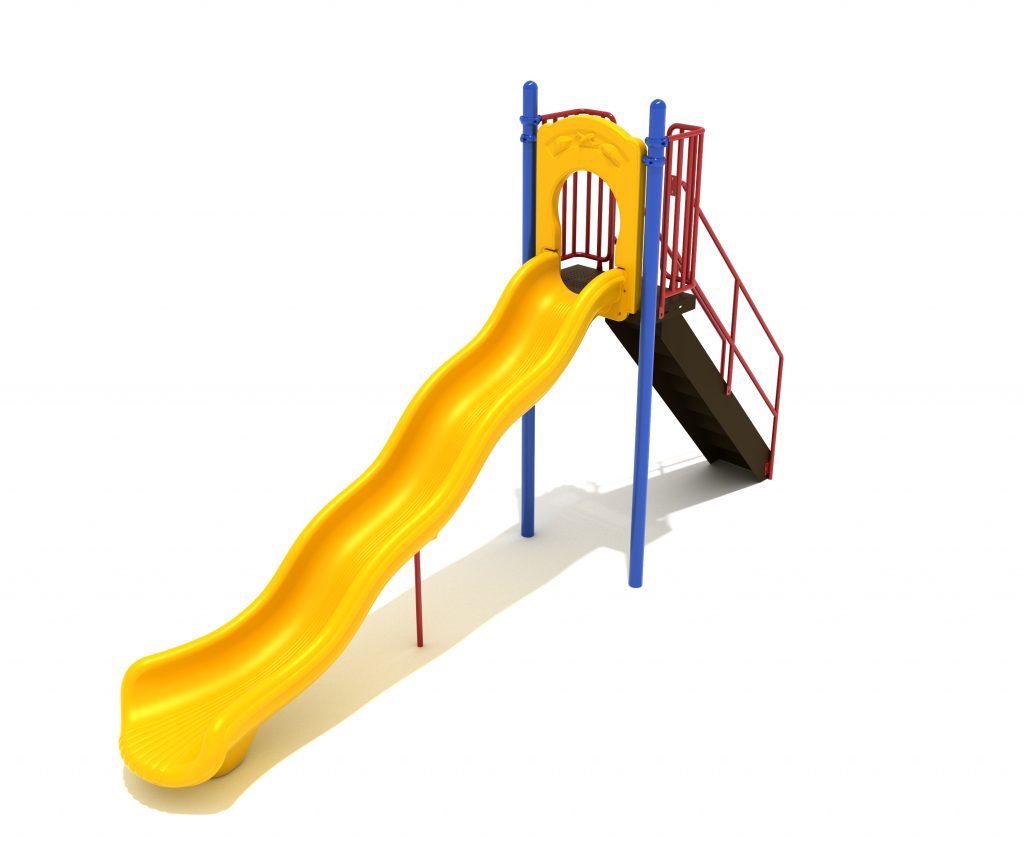 6' Single Wave Slide - Commercial Playground Solutions
