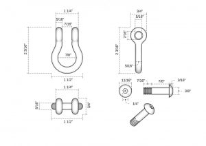 Clevis Connector - Commercial Playground Solutions